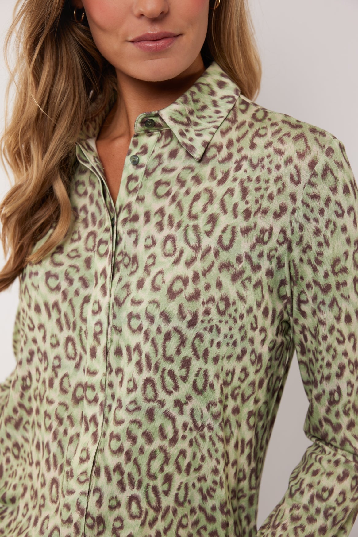 Jacqueline blouse | Sand/Light Moss – G-maxx